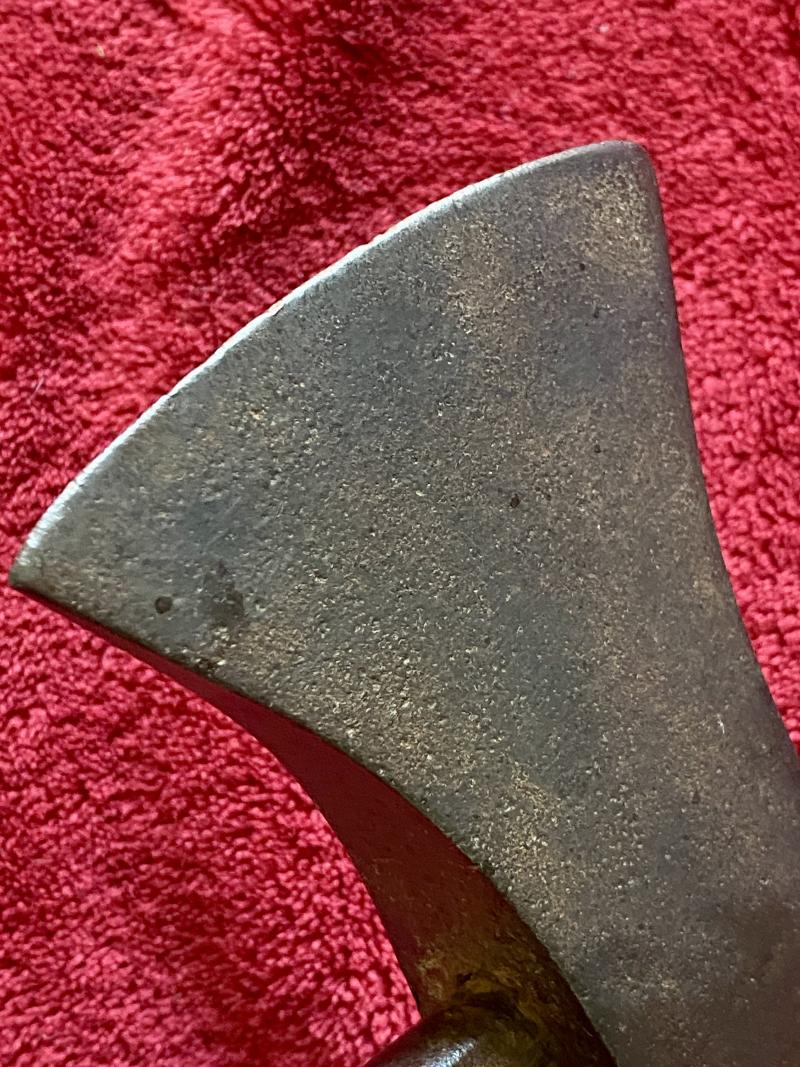 BOAS Militaria | Antique Firefighters Axe with Spike and Original Oak ...